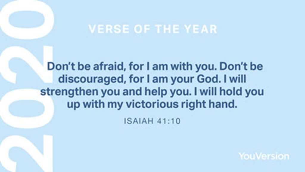 YouVersion Names 2020 Bible Verse of the Year - New York Christian Times